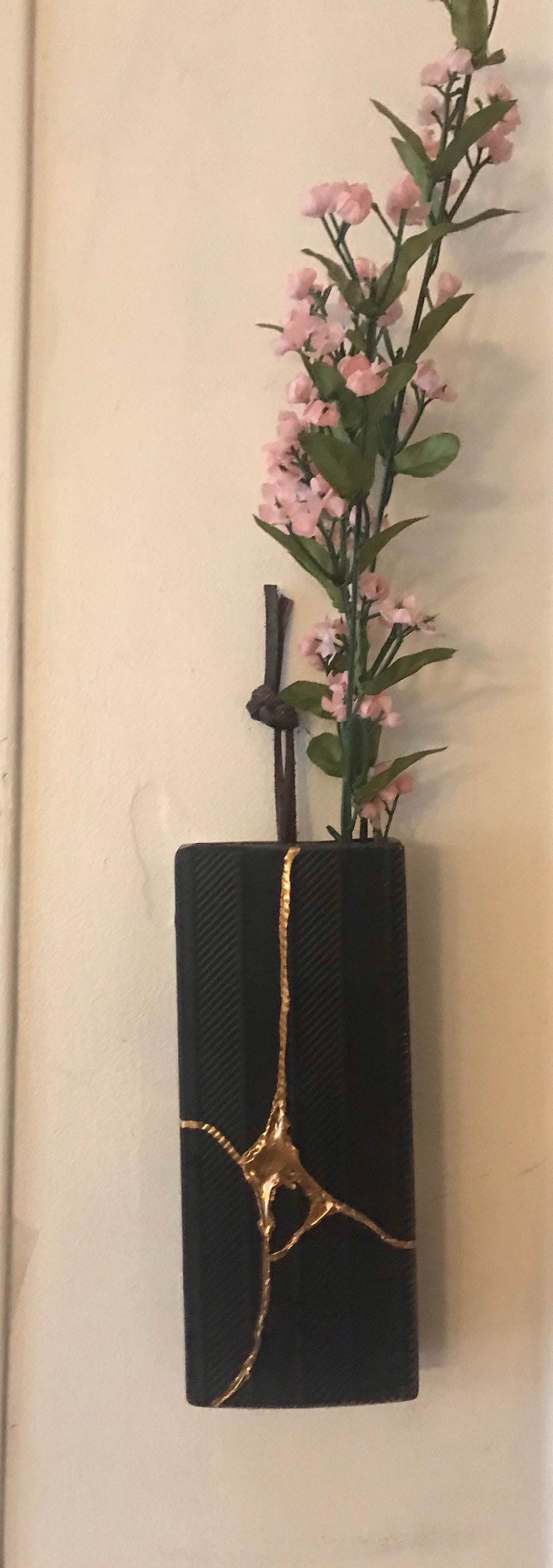 Rectangle Kintsugi Hanging Vase - Etsy