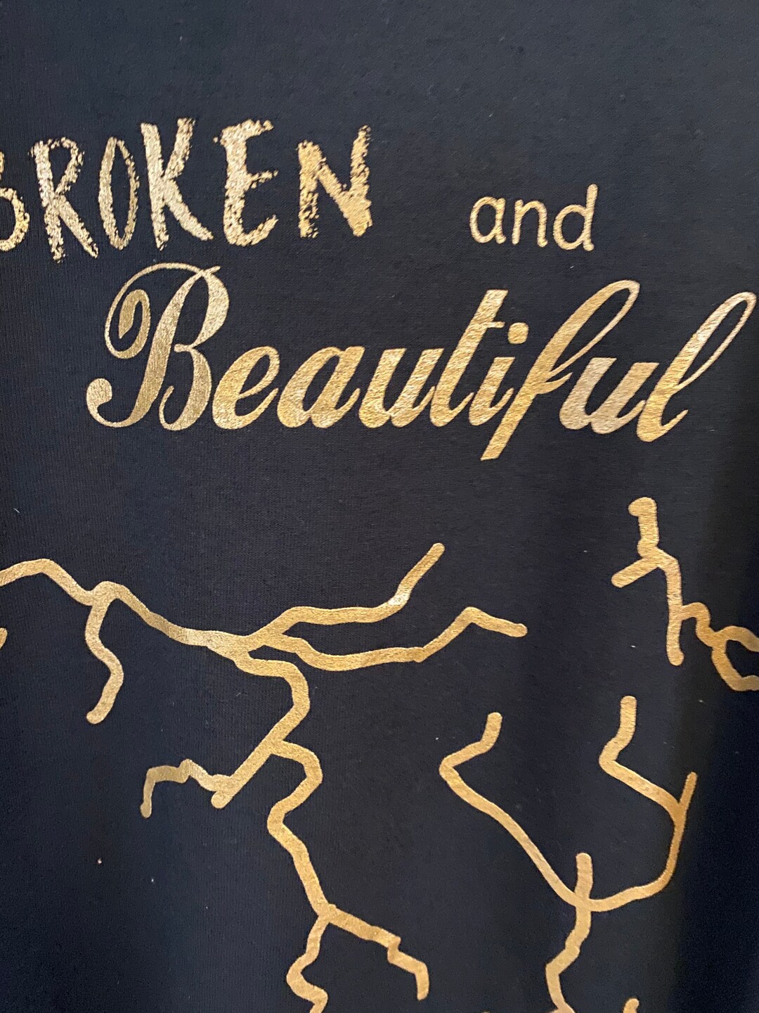 Kintsugi T-shirt - Etsy