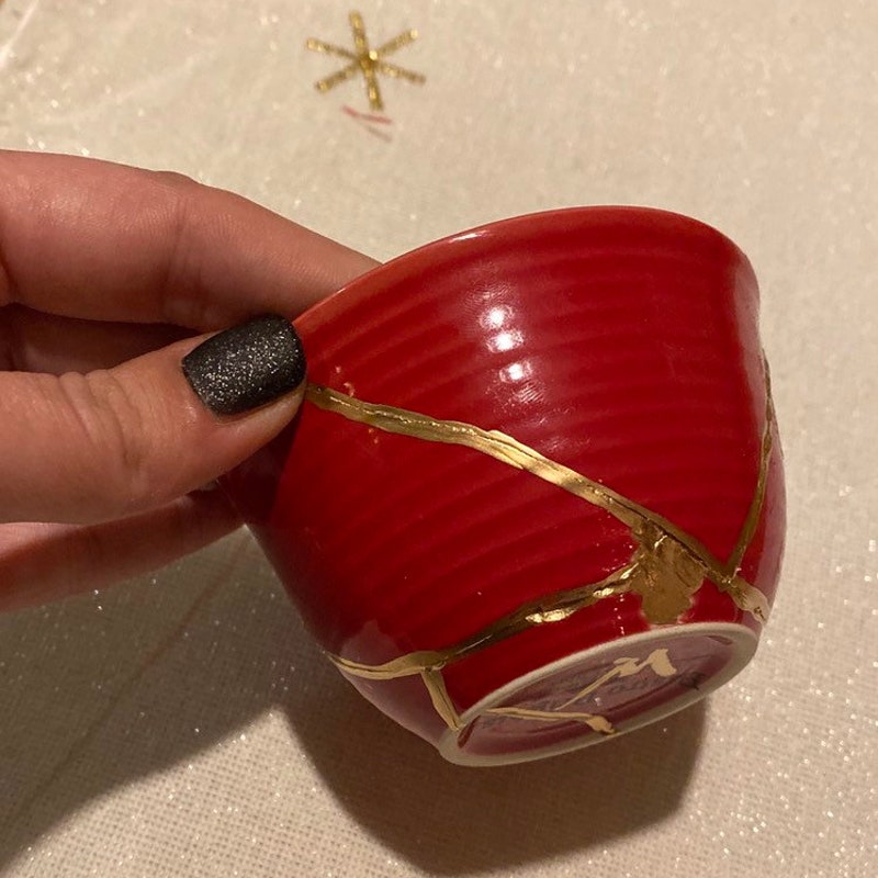 Kintsugi Cup - Etsy