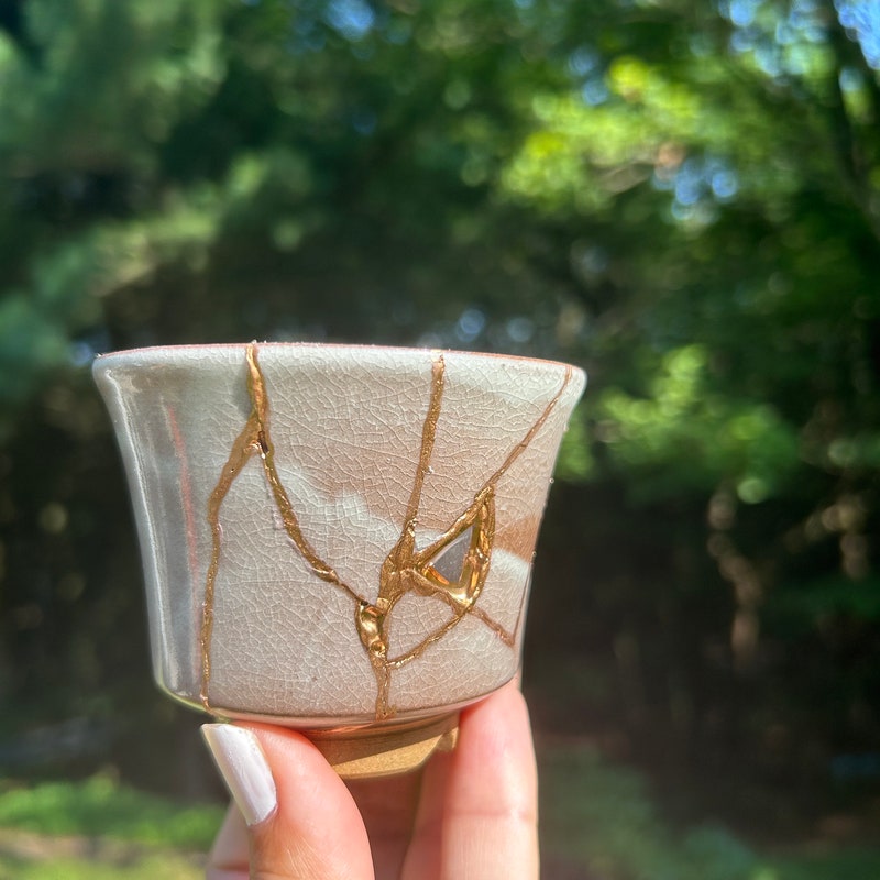 Kintsugi Cup - Etsy