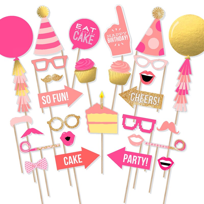 Pink Photo Props - Etsy
