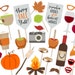 Printable Fall Wedding Photo Booth Props Instant Download Fall ...
