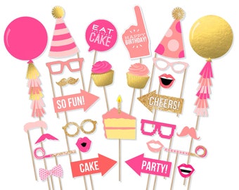 Pink Photo Props | Etsy