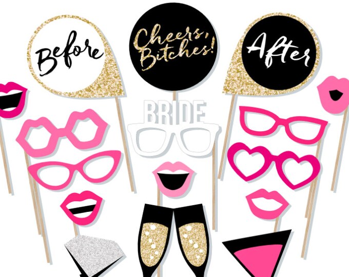 Printable Circus Photo Booth Props - Circus Birthday Props - Clown ...