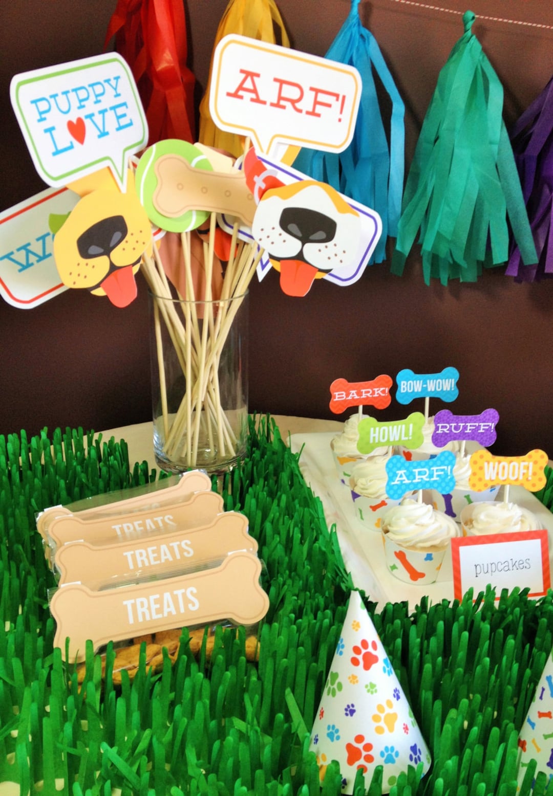 Printable Puppy Party Package - Dog Birthday Party Printable ...