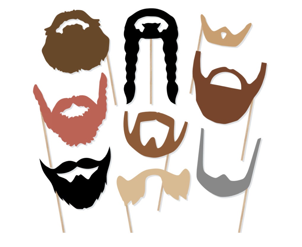 Printable Dwarf Beards