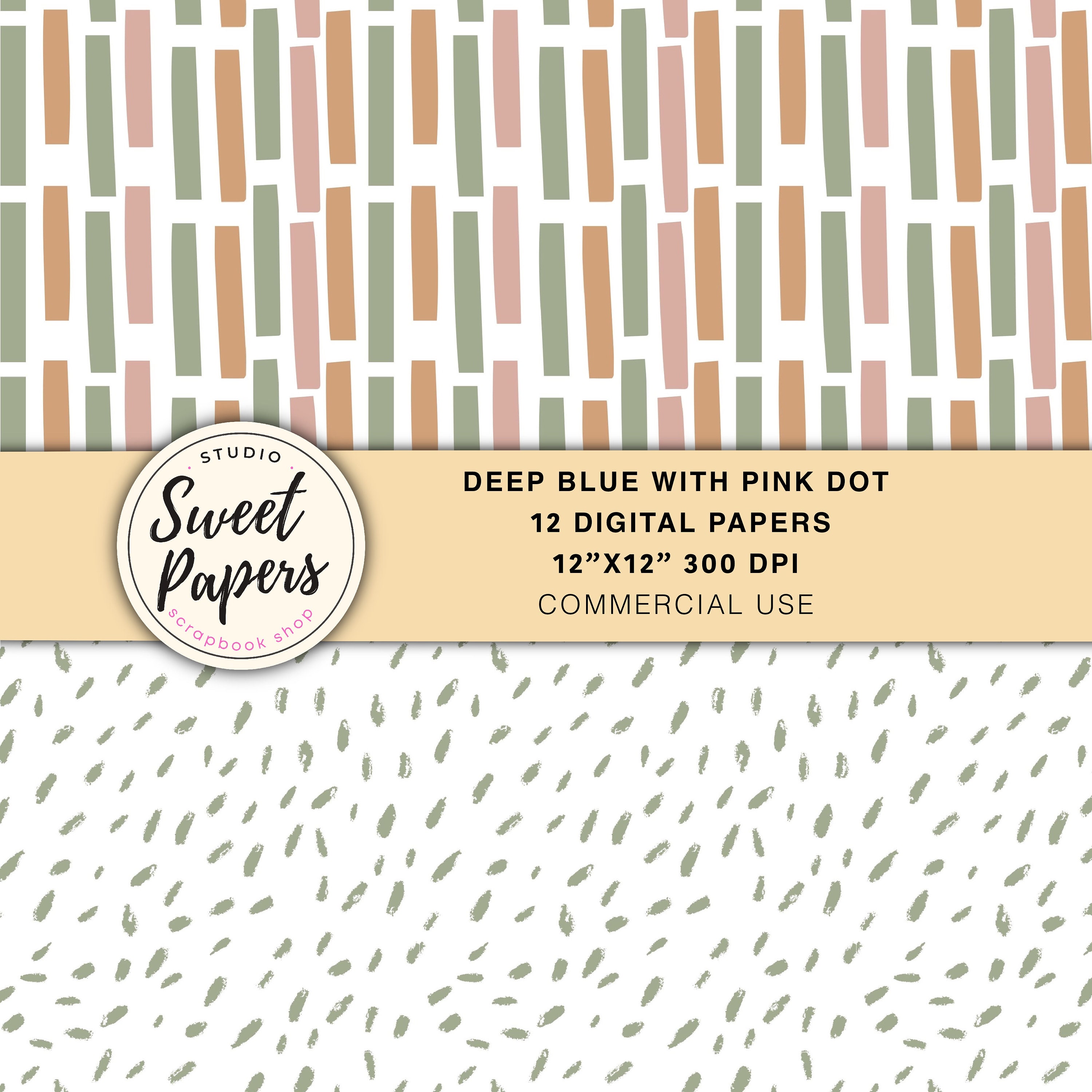 12 Organic Harmony Digital Papers, Neutral Digital Papers, Digital ...