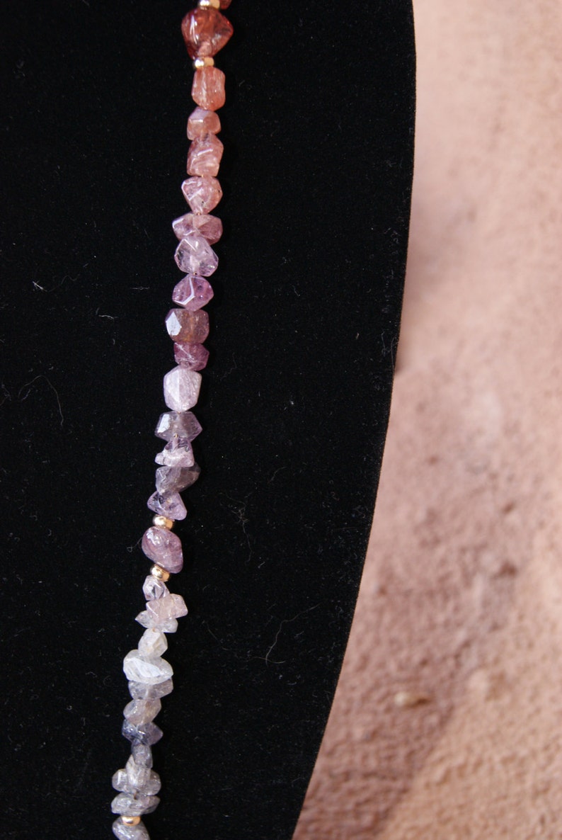 Natural 2 Way Cut Multi-colored Spinel and Tumbled Natural Spinel Long ...