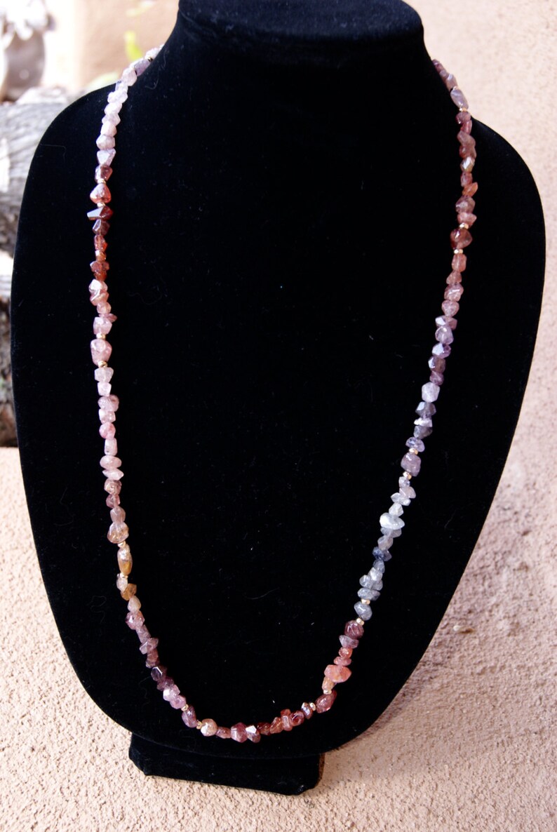 Natural 2 Way Cut Multi-colored Spinel and Tumbled Natural Spinel Long ...