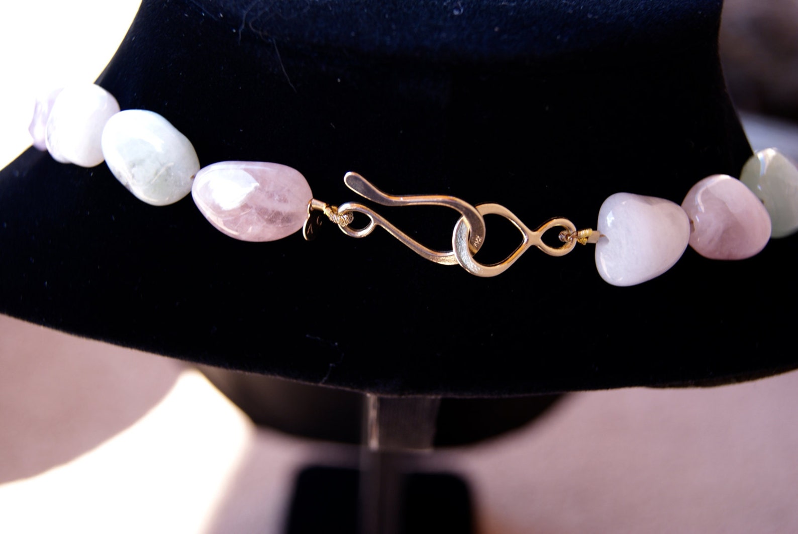 Multi-colored Natural Beryl Large Tumbled Nugget Necklace With - Etsy