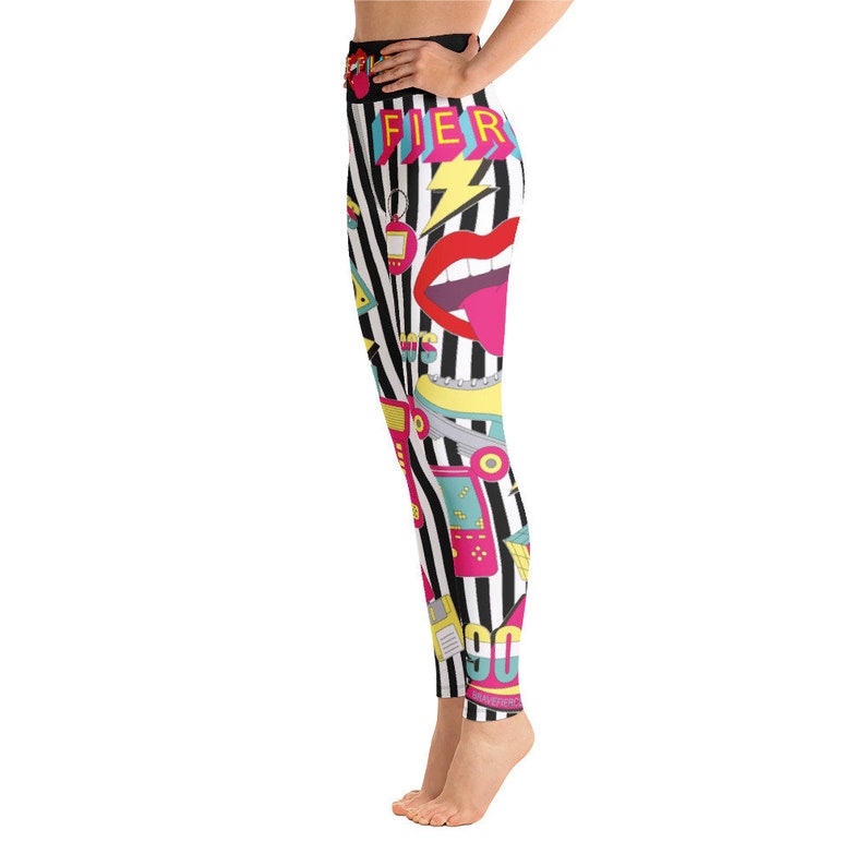 90s Black and White Stripes Pink No Gi Grappling Women's All-over Print ...