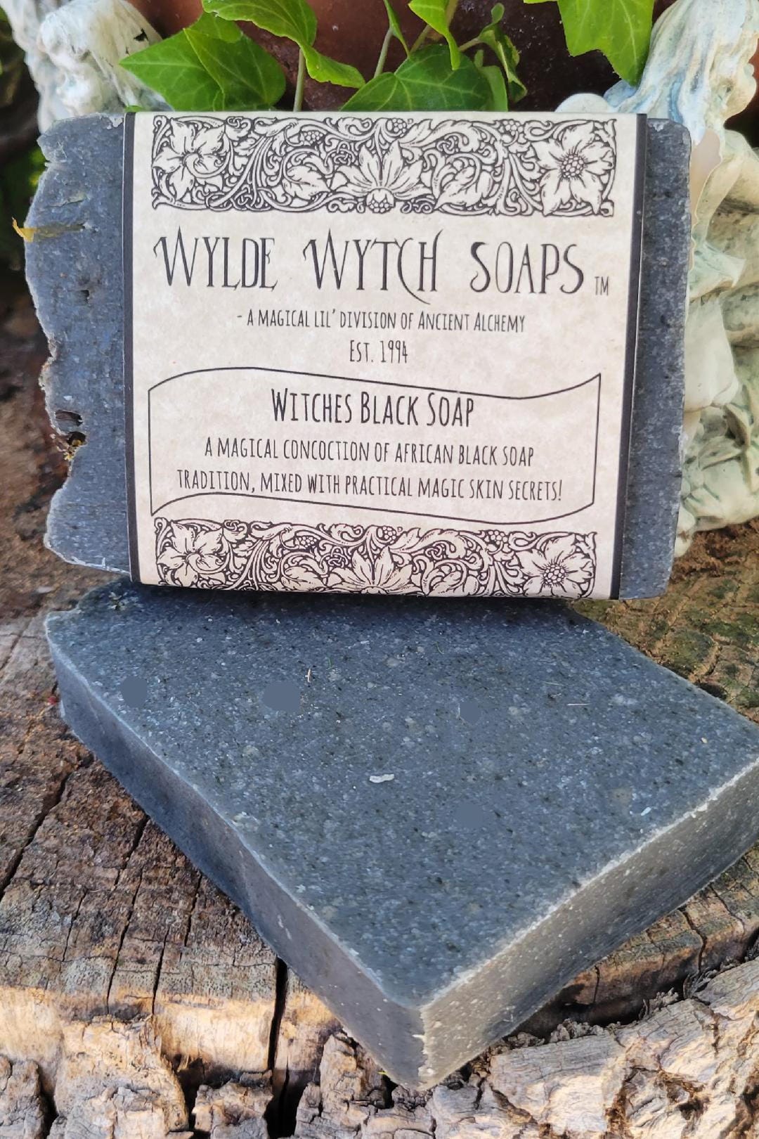 Wylde Wytch Soap - Witches Black Soap - A Blend of African Black Soap ...