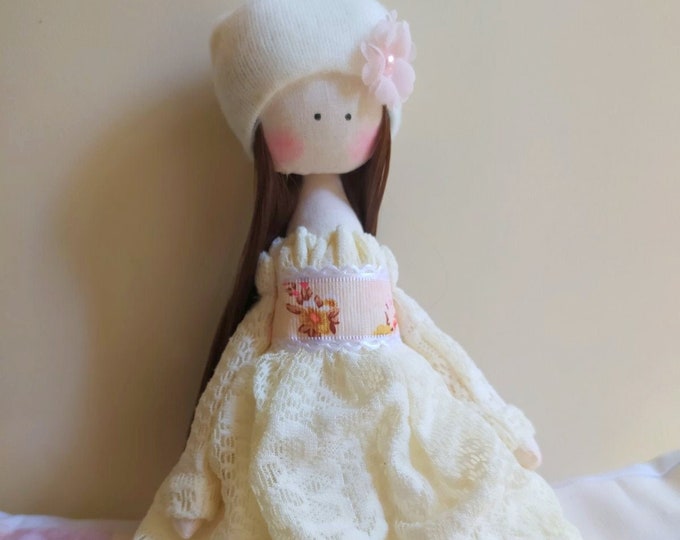 Rag Doll Stuffed Doll Toddler Girl Gift Ballerina Toy | Etsy