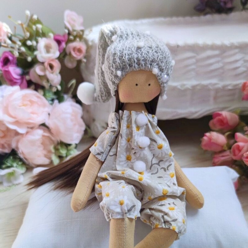 Textile Doll - Etsy
