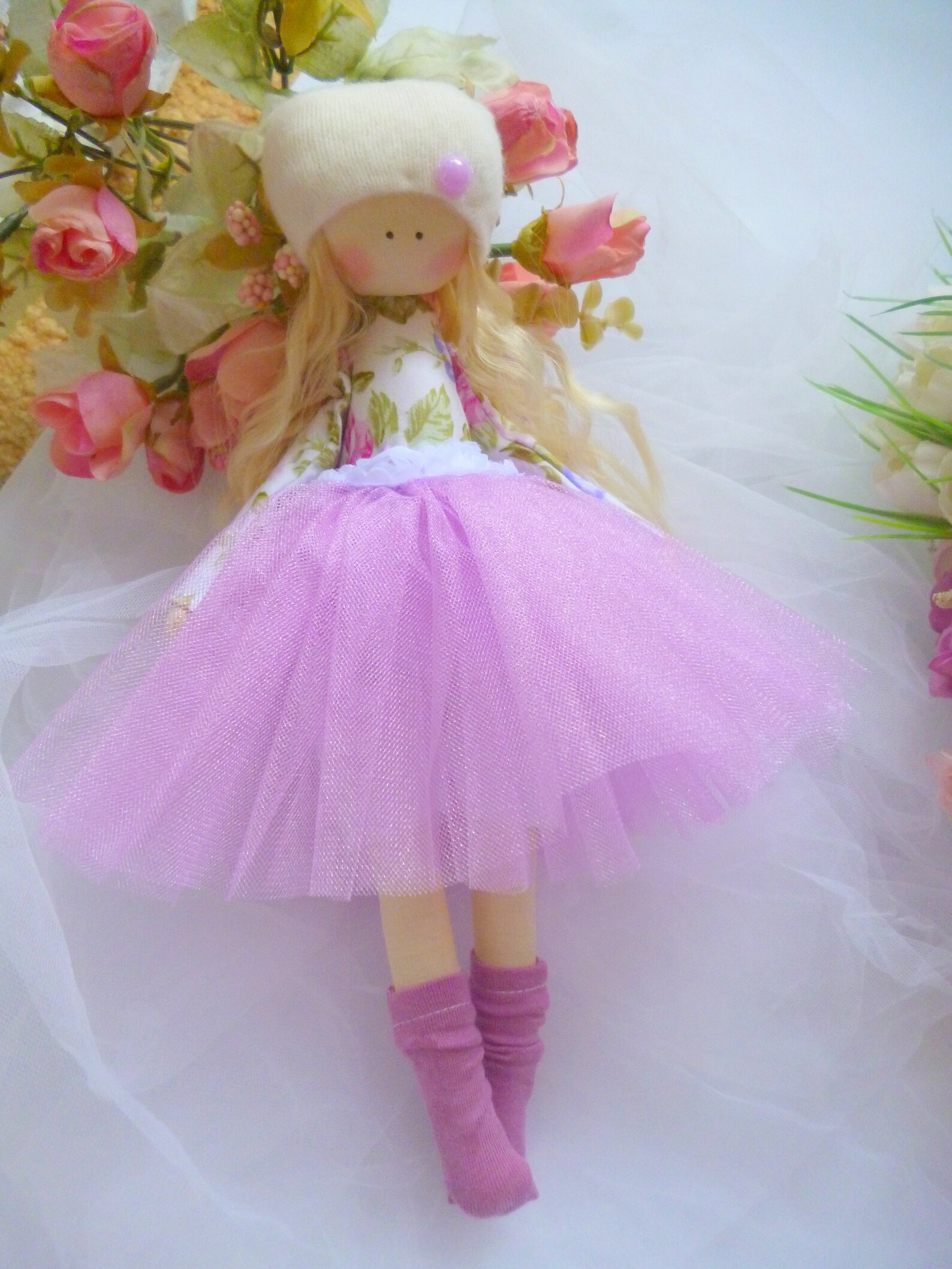 Little Cloth Handmade Doll, Rag Doll, Princess Doll, Little Girl Chic ...