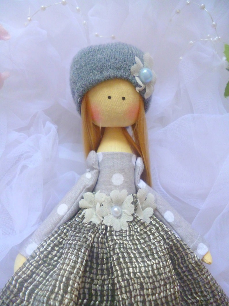 Little cloth handmade doll stuffed doll soft doll Textile | Etsy