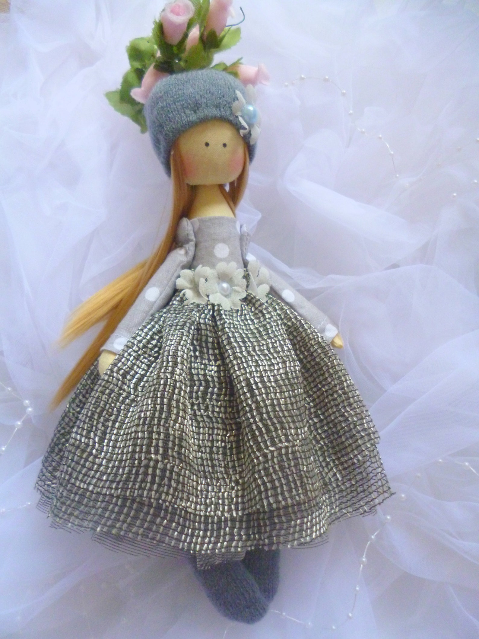 Little Cloth Handmade Doll Stuffed Doll Soft Doll Textile - Etsy