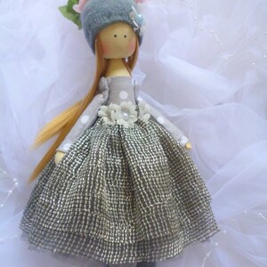 Little cloth handmade doll stuffed doll soft doll Textile | Etsy