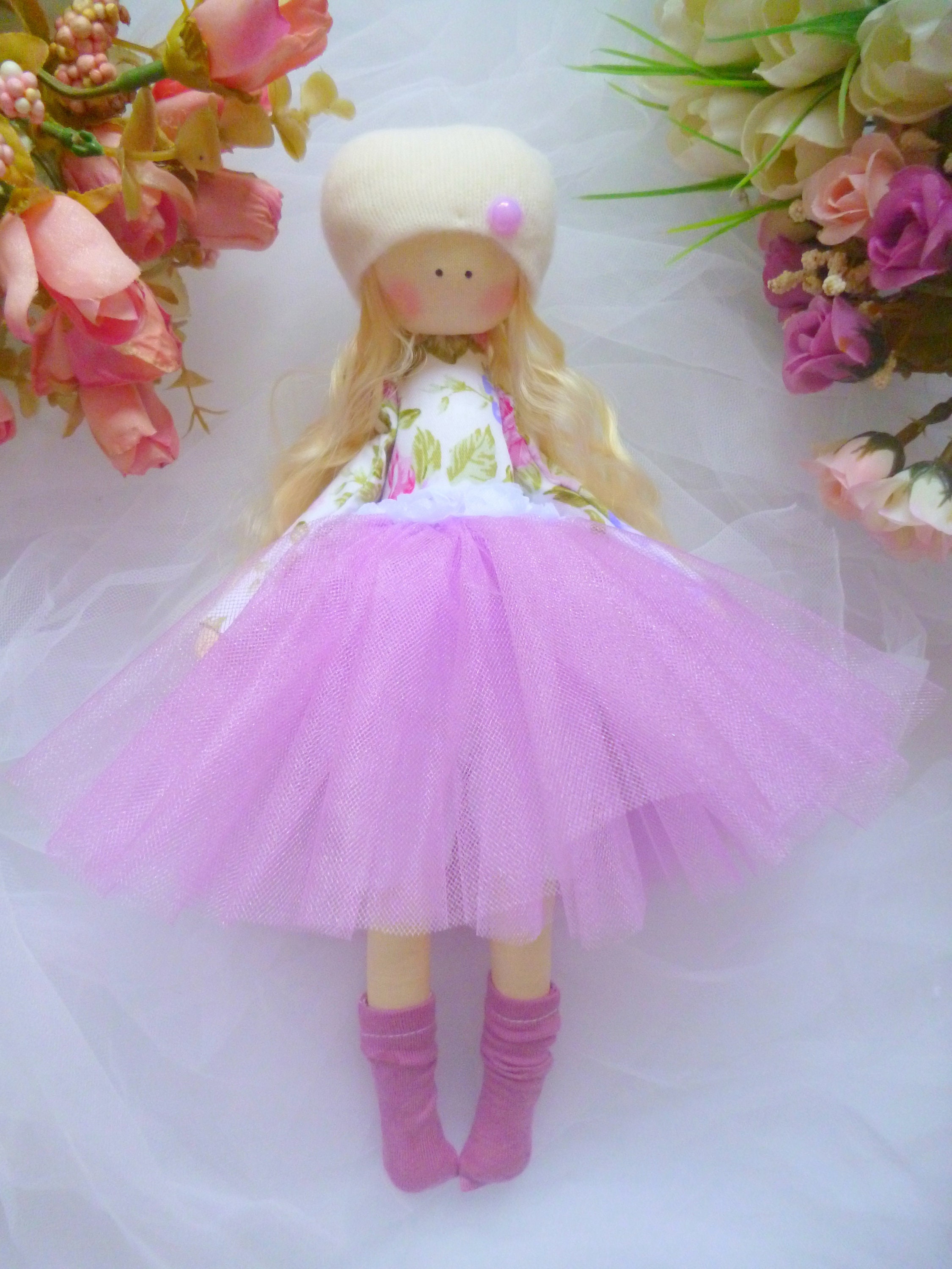 Little Cloth Handmade Doll, Rag Doll, Princess Doll, Little Girl Chic ...
