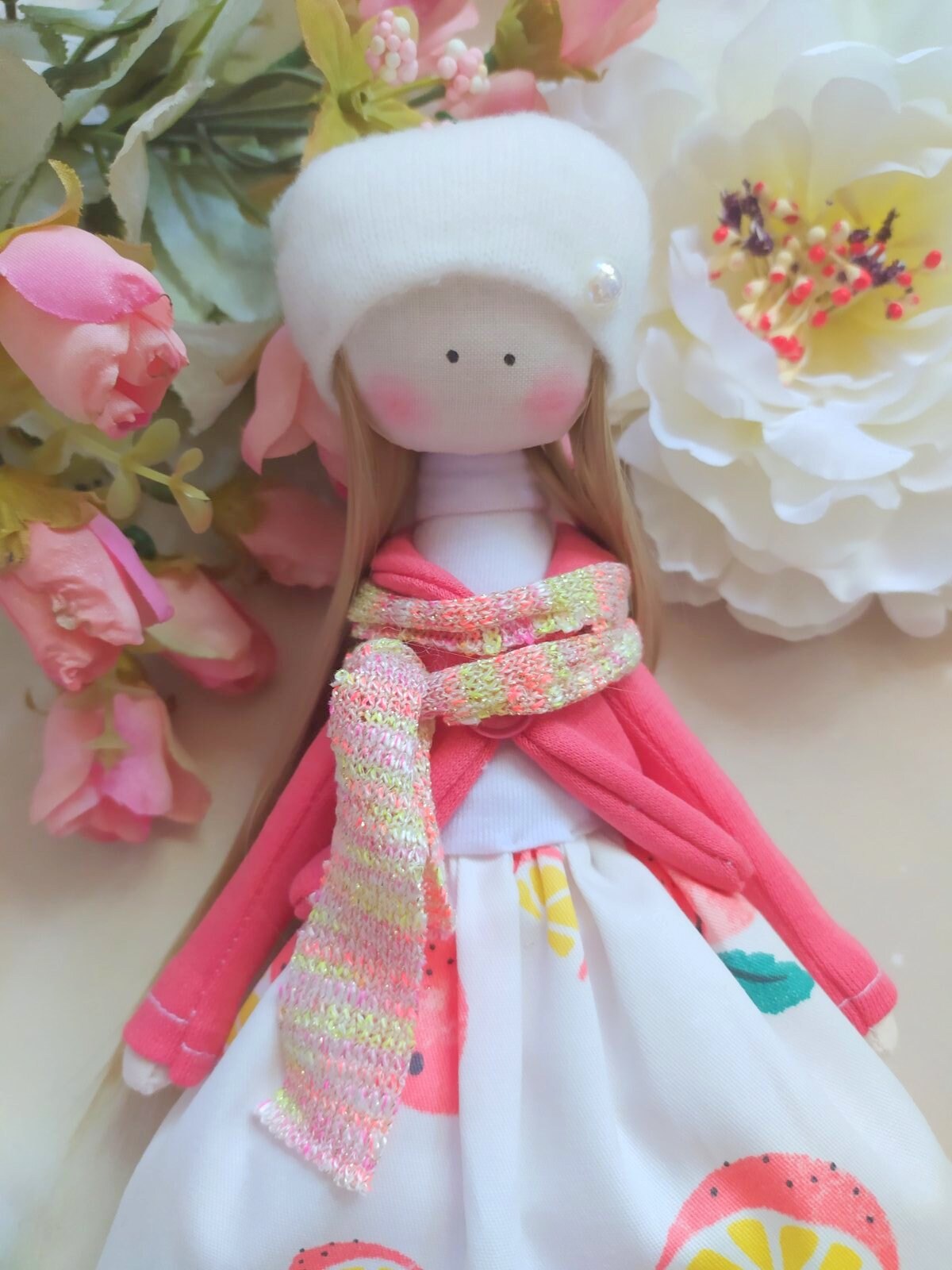 Soft dollsHandmade Heirloom Cloth Doll stuffed dollgift for | Etsy