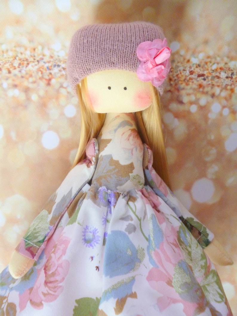 Fairy Doll Handmade Doll Rag Doll Tilda Dolls Fabric | Etsy