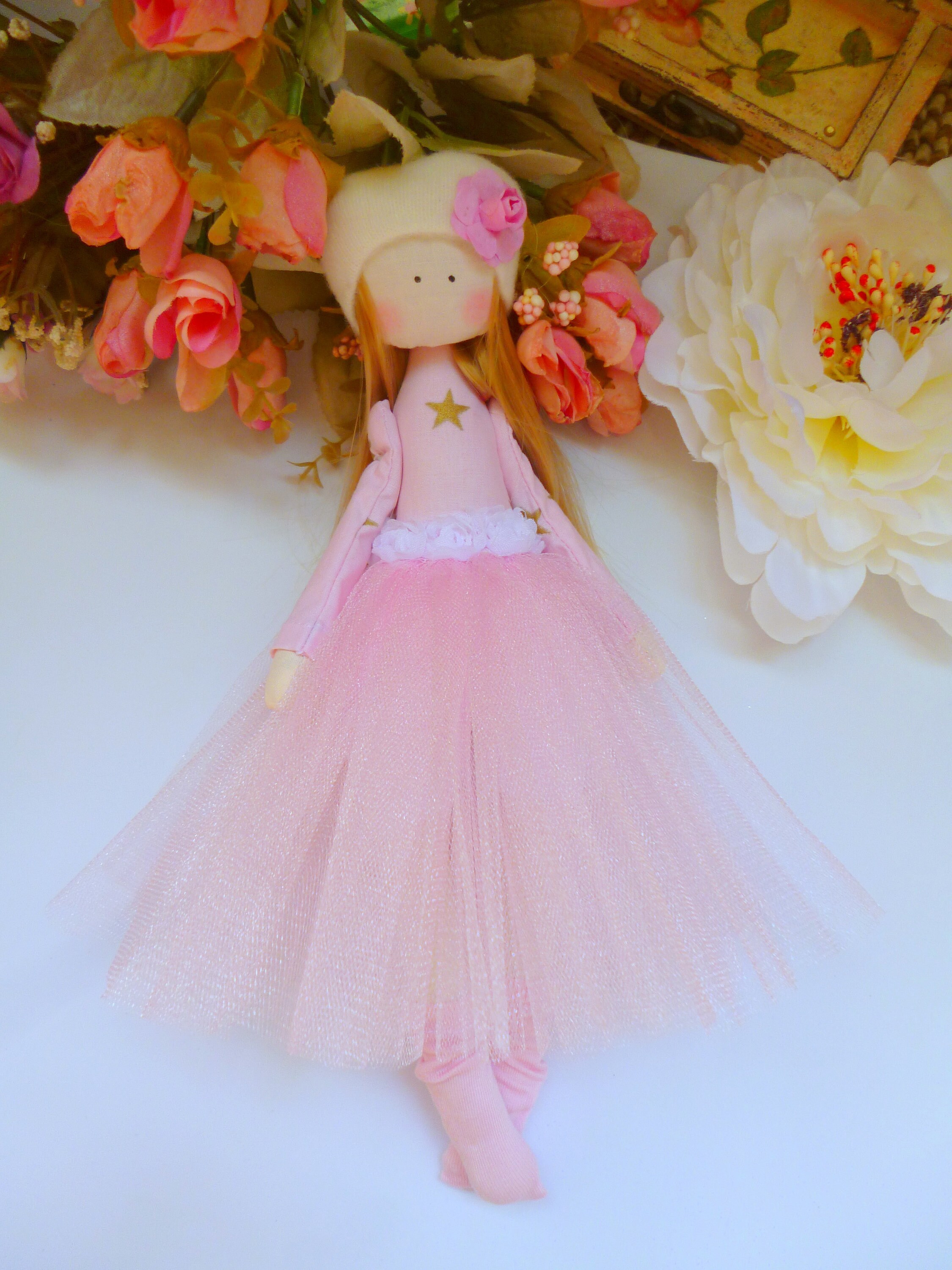 Rag Doll Princess, Baby Doll, Softie Doll, Fairy Doll, Nursery Decor ...