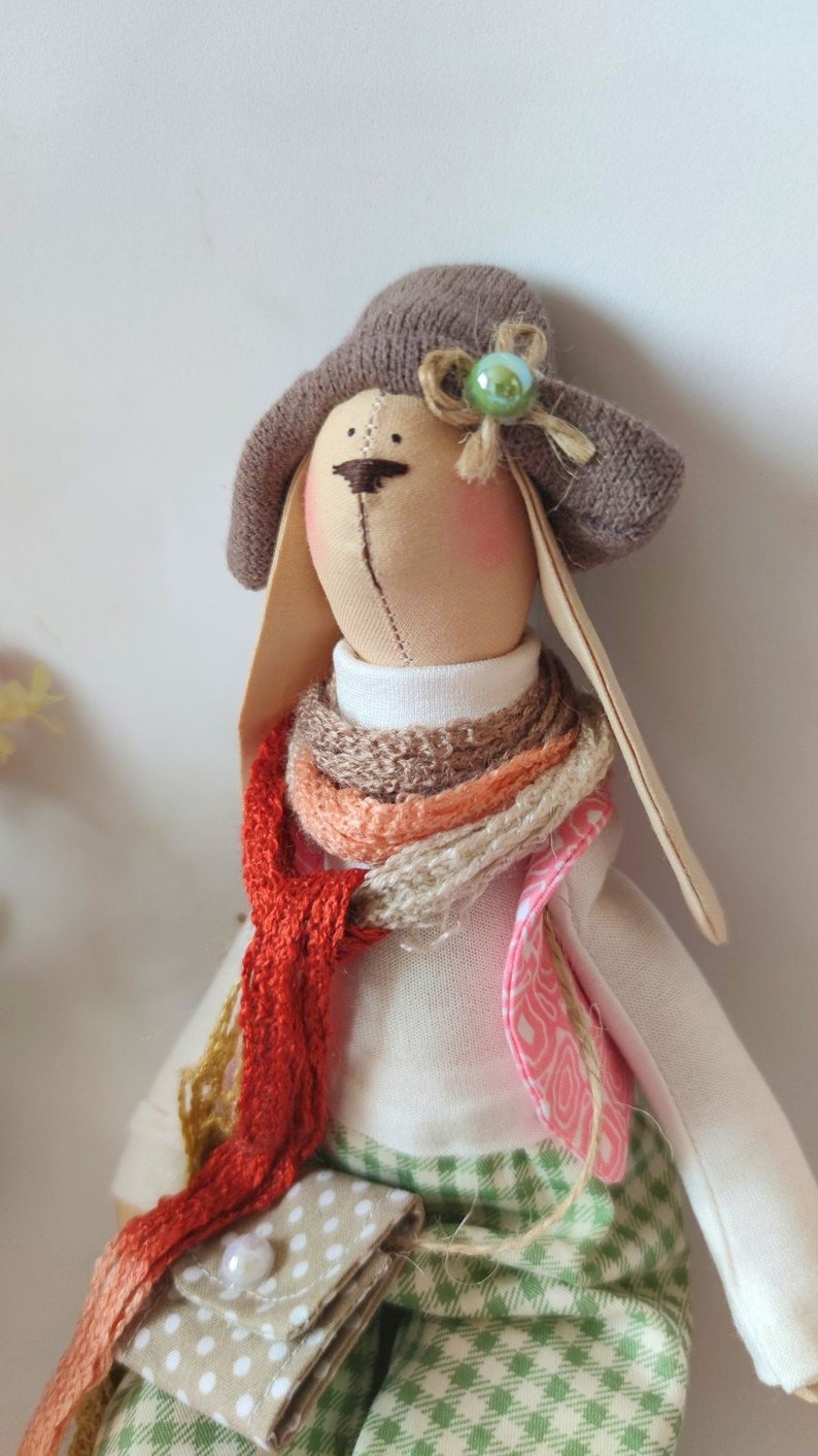 Stuffed Bunny, Fabric Rabbit, Toy Bunny, Bunny Rabbit, Soft Toy ...