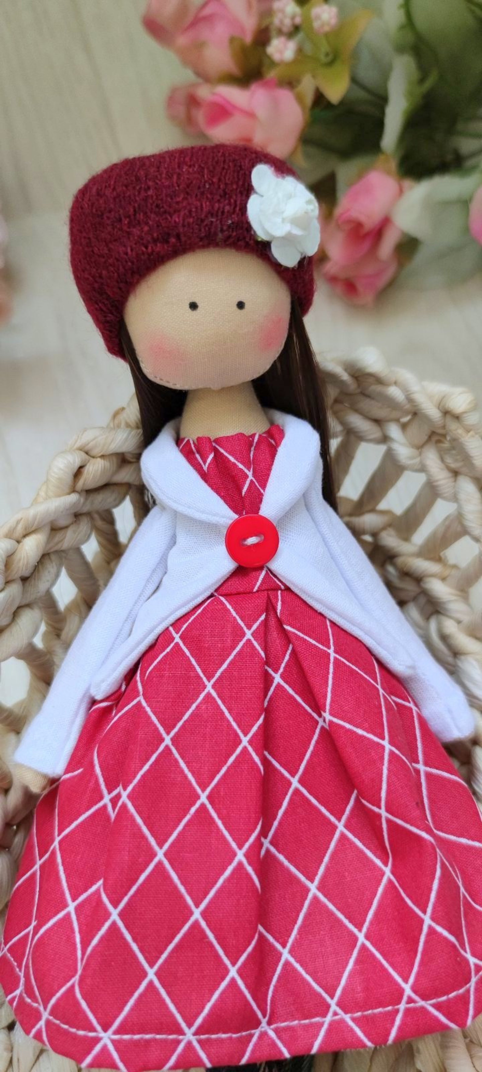 Baby Doll, Softie Doll, Fairy Doll, Cloth Doll, Handmade Doll, Fabric ...