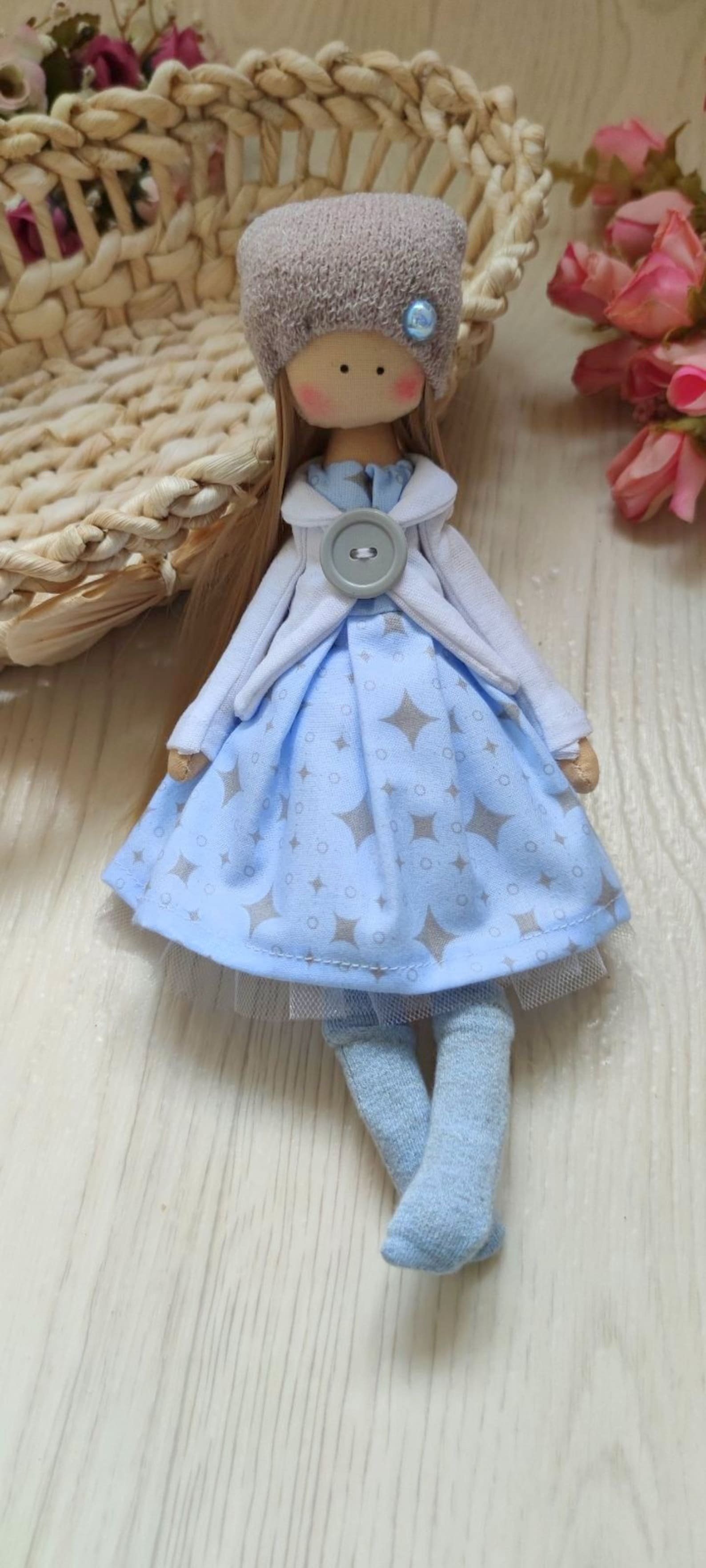 Handmade Doll Tilda Dolls Decorative Doll Shabby Chic - Etsy