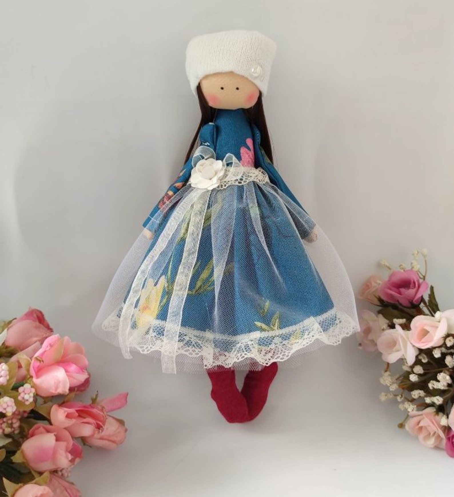 Handmade Doll Ragdoll Toytilda Dolls Decorative Doll | Etsy