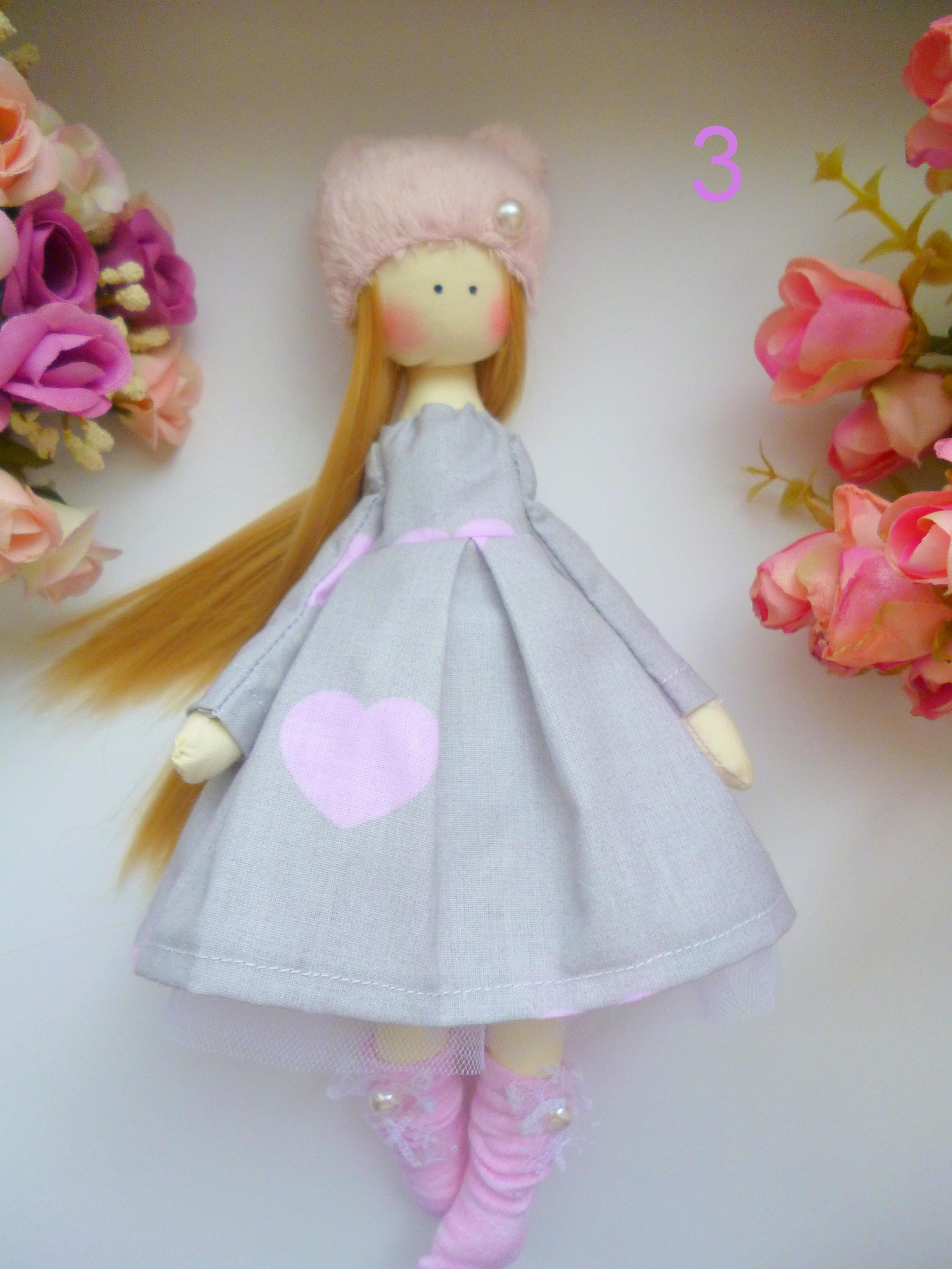 Handmade Doll, Tilda Dolls, Decorative Doll, Shabby Chic Nursery ...