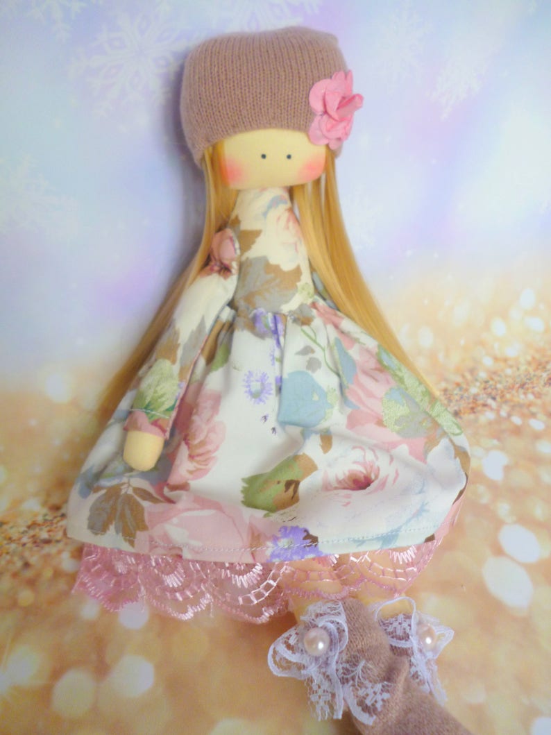 Fairy Doll Handmade Doll Rag Doll Tilda Dolls Fabric | Etsy