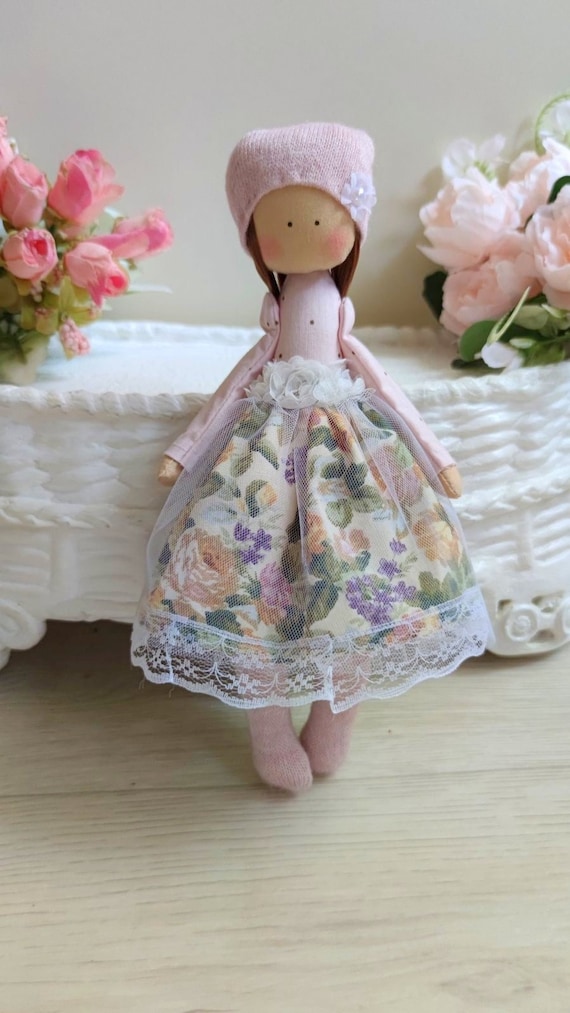 Baby Doll Softie Doll Fairy Doll Cloth Doll Handmade Doll Fabric Dolls Ragdoll Nursery Decor Art Doll Tilda Doll Rag Doll Doll Etsy Australia