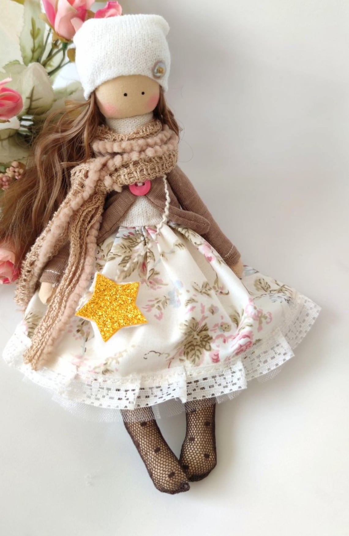 Little Rag Doll Princess Doll Cotton Soft Doll Little Girl - Etsy