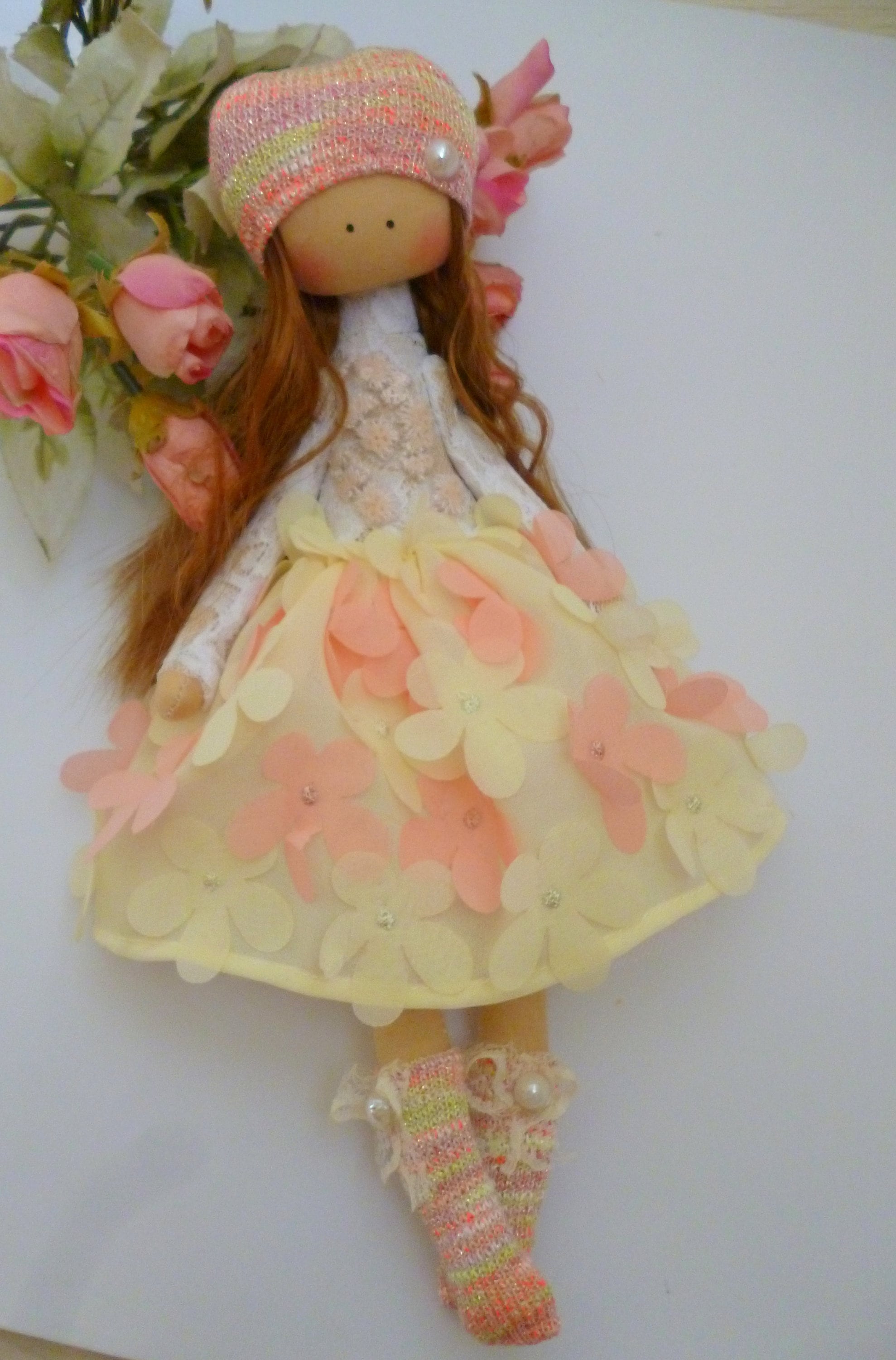 Baby doll softie doll fairy doll cloth doll handmade doll | Etsy