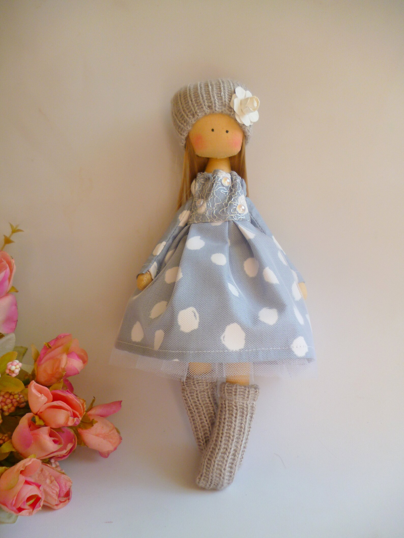 Handmade Cloth Rag Doll Blonde Doll Heirloom Gift for Girl - Etsy