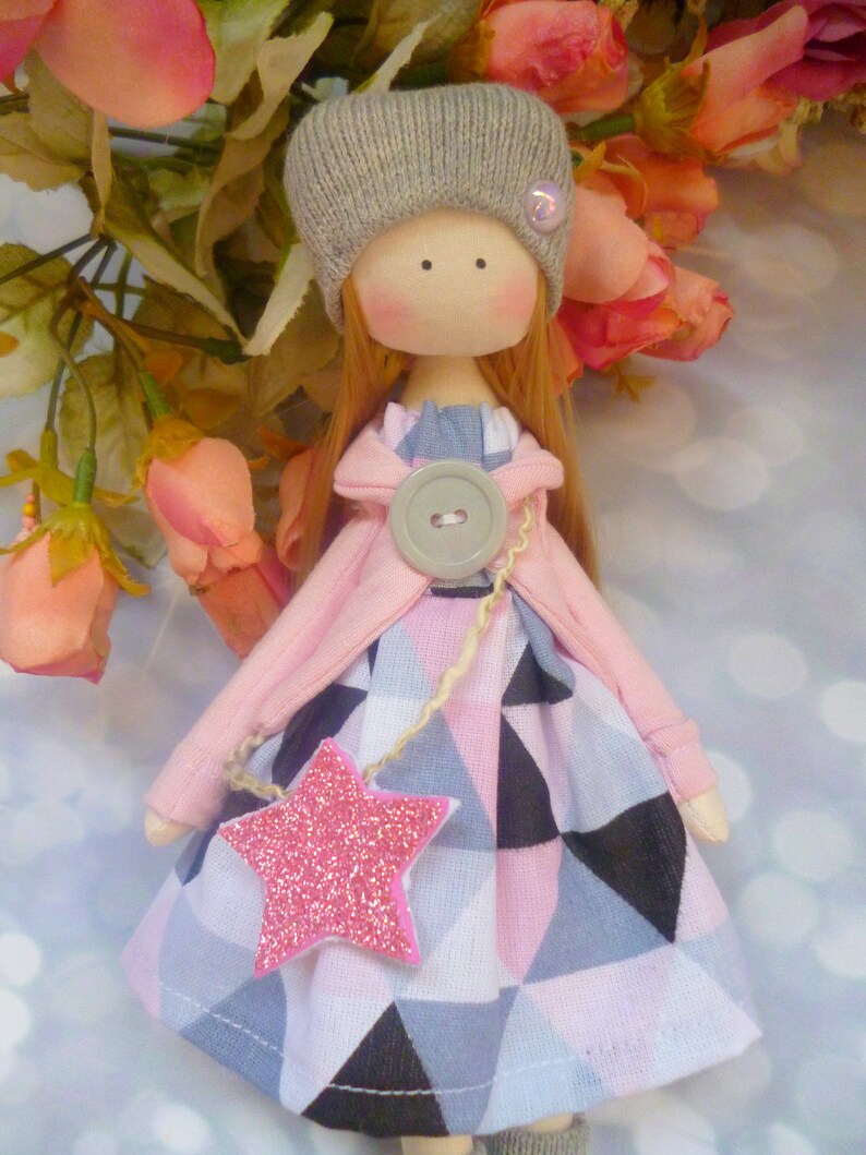 Handmade doll ragdoll toyTilda dolls Decorative Doll | Etsy