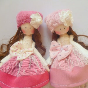 Cute Mini Doll,dollhouse Dolls,mini Toy,textile Pocket Doll,small Doll ...