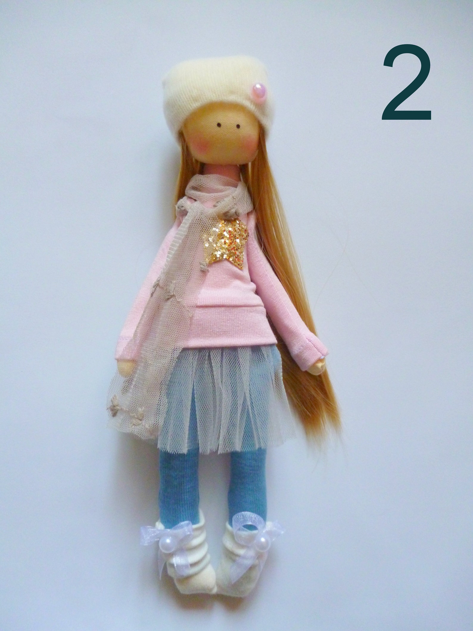 Handmade Heirloom Cloth Doll, Stuffed Doll, Ragdoll, Perfect Gift, Gift ...