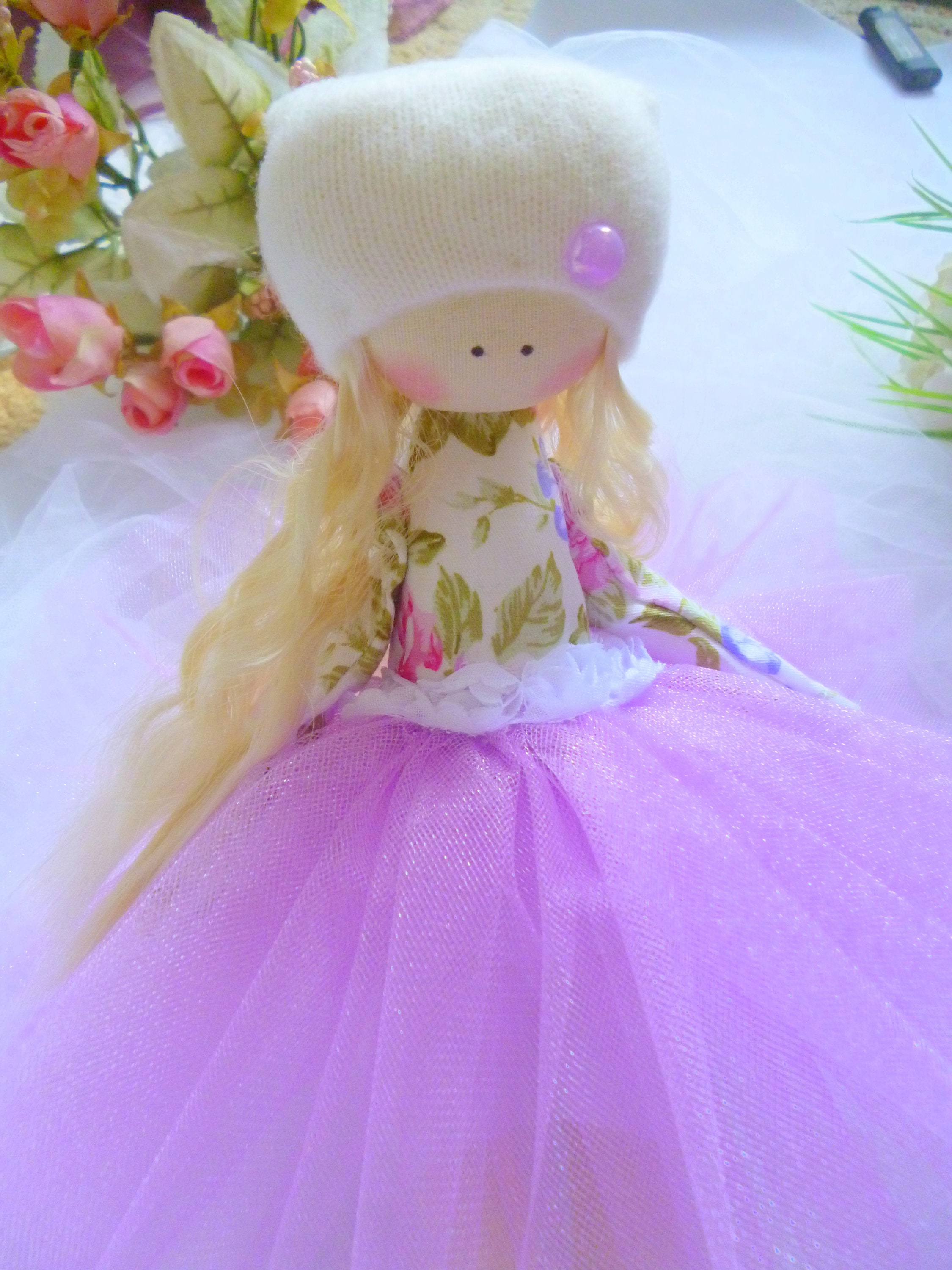 Little Cloth Handmade Doll, Rag Doll, Princess Doll, Little Girl Chic ...