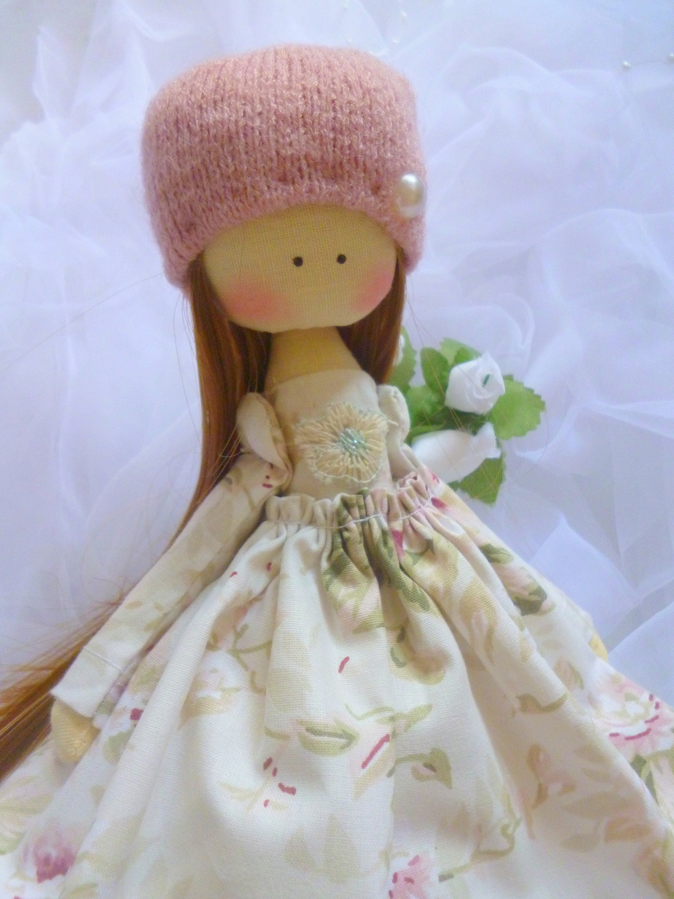 Rag Doll Ballerina Doll Textile Doll Decorative | Etsy