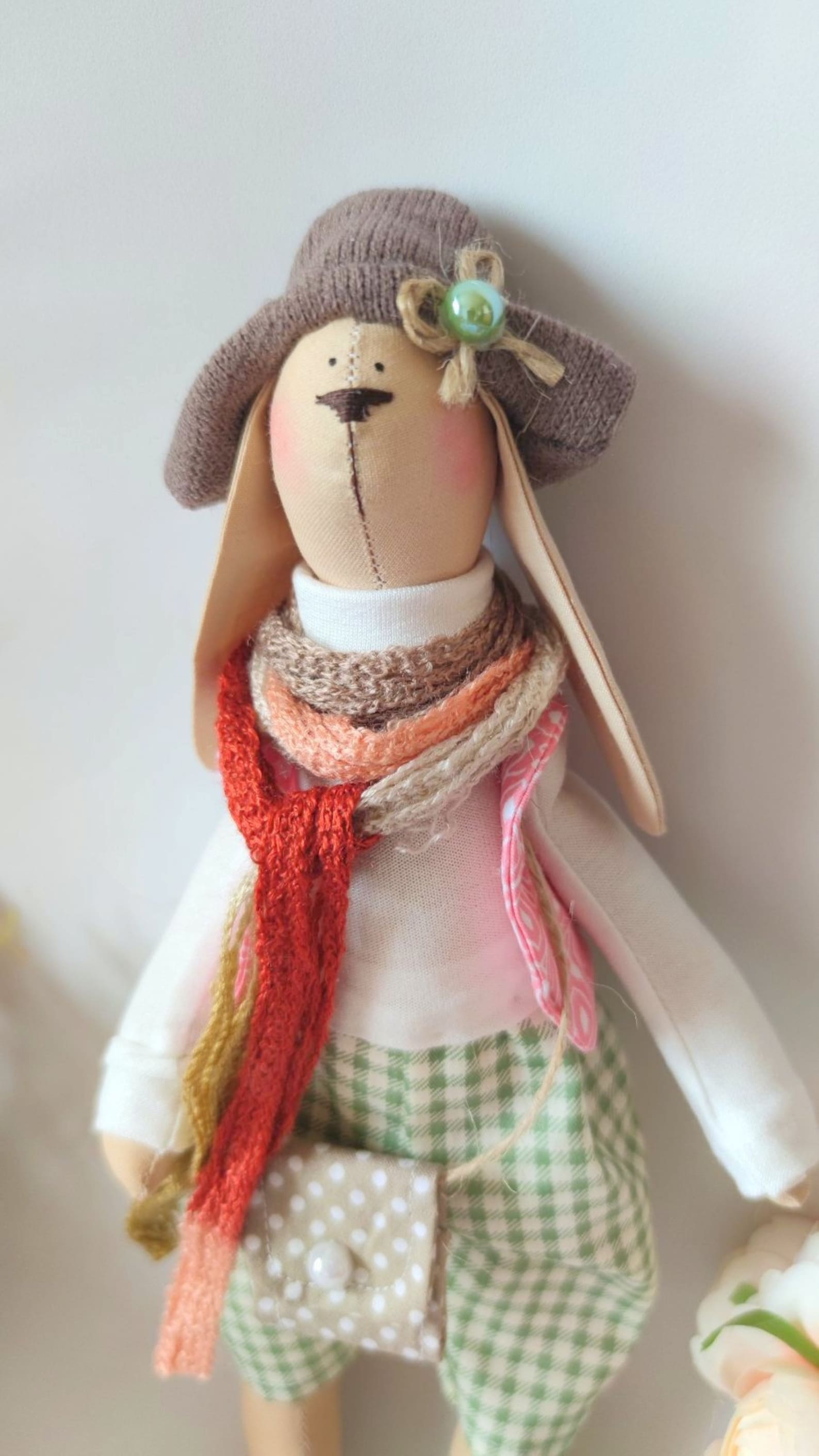 Stuffed Bunny Fabric Rabbit Toy Bunny Bunny Rabbit Soft - Etsy