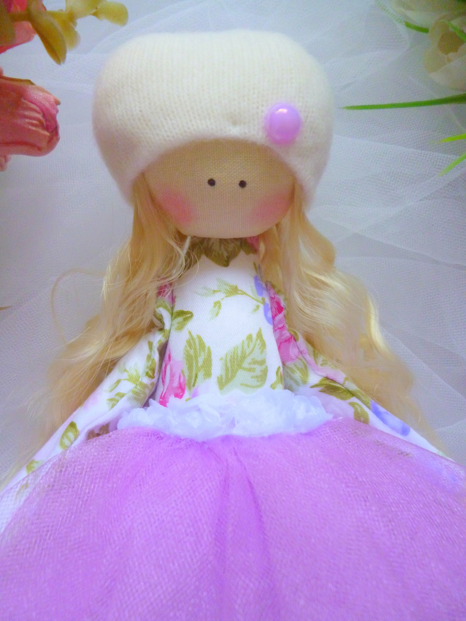 Little Cloth Handmade Doll, Rag Doll, Princess Doll, Little Girl Chic ...