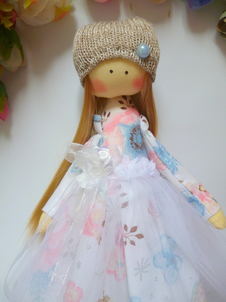 Handmade cloth doll shabby chic baby doll softie doll | Etsy