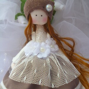 Mini Rag Doll, Small Doll, Textile Pocket Doll, Dollhouse Doll, Tiny ...