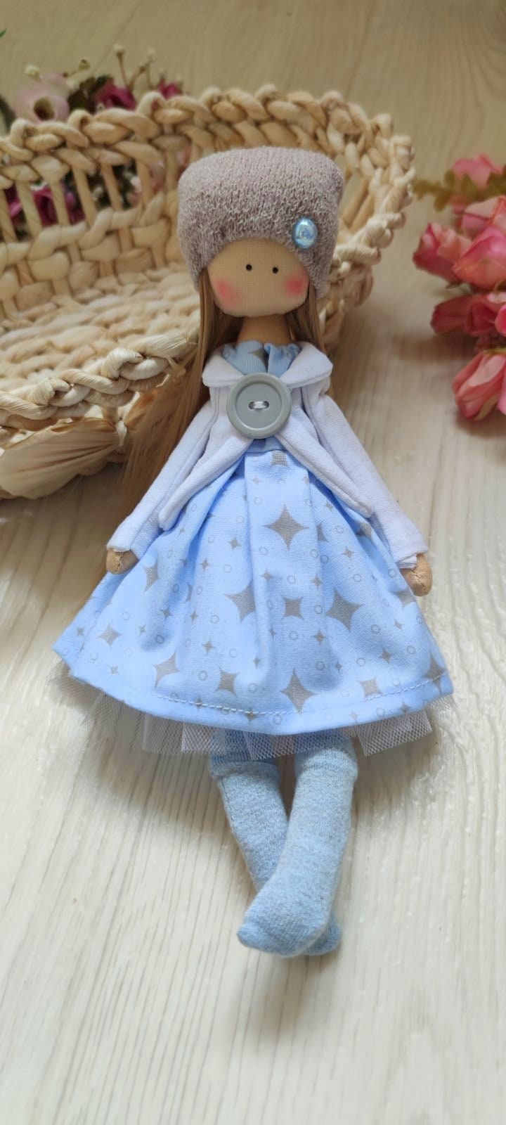 Handmade doll Tilda dolls Decorative Doll Shabby Chic | Etsy
