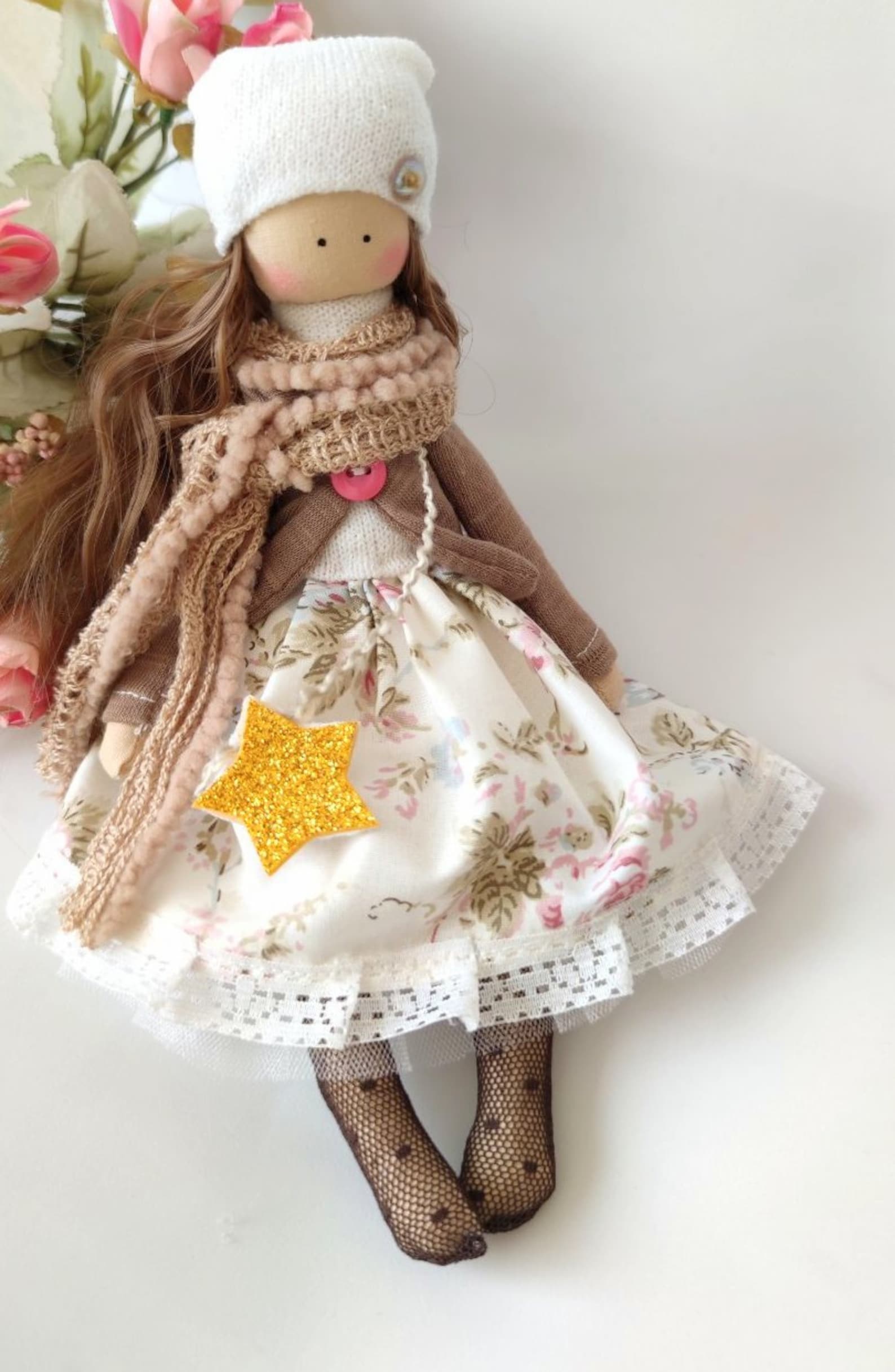 Little Rag Doll Princess Doll Cotton Soft Doll Little Girl - Etsy