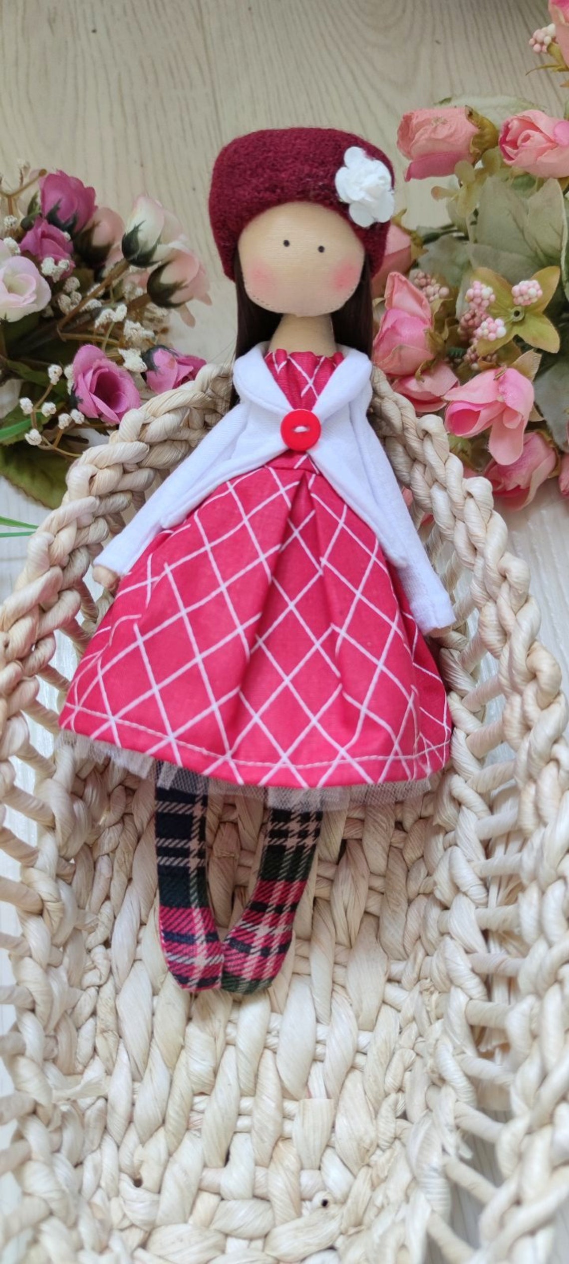 Baby Doll, Softie Doll, Fairy Doll, Cloth Doll, Handmade Doll, Fabric ...