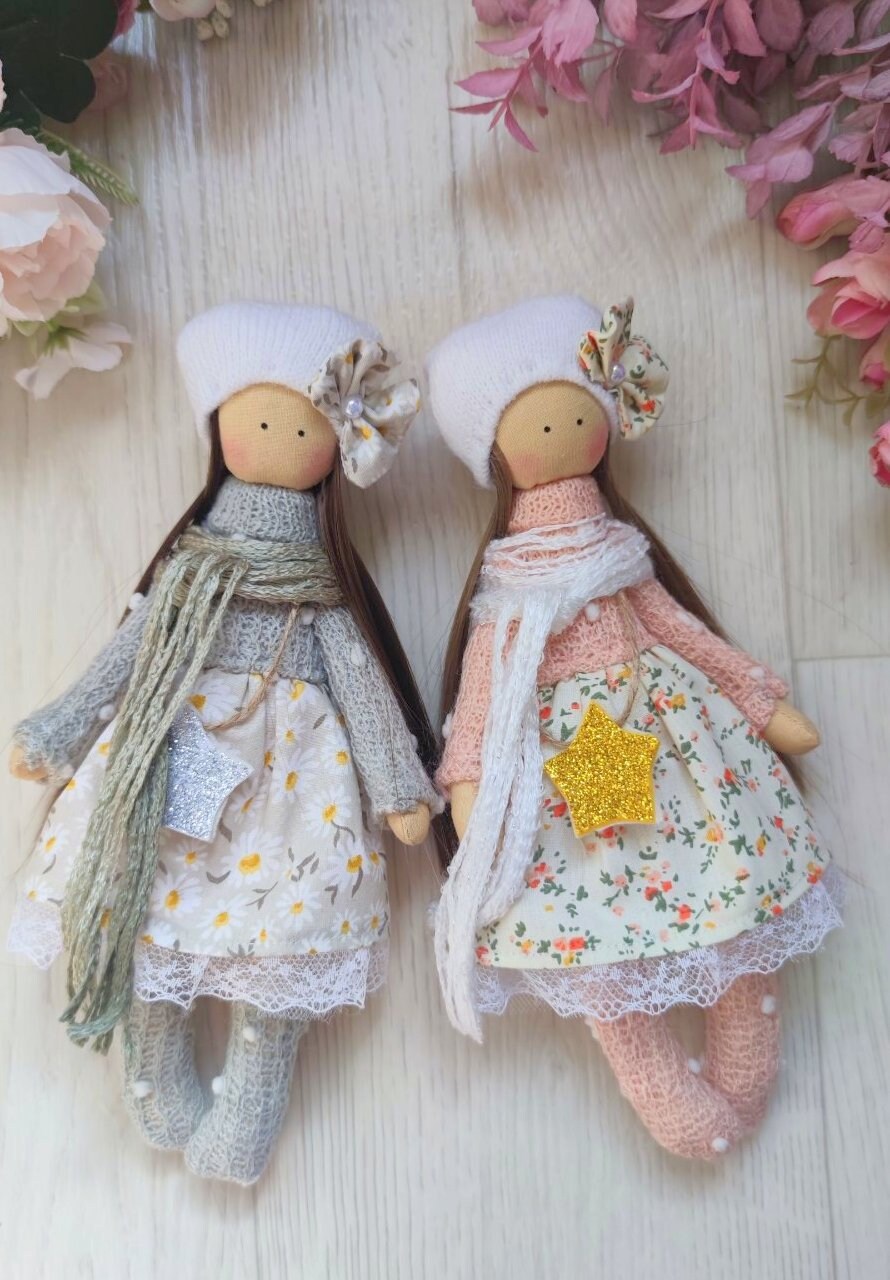 Girl Gift, Softie Doll, Handmade Cloth Doll, Fabric Doll, Dancing Girl ...