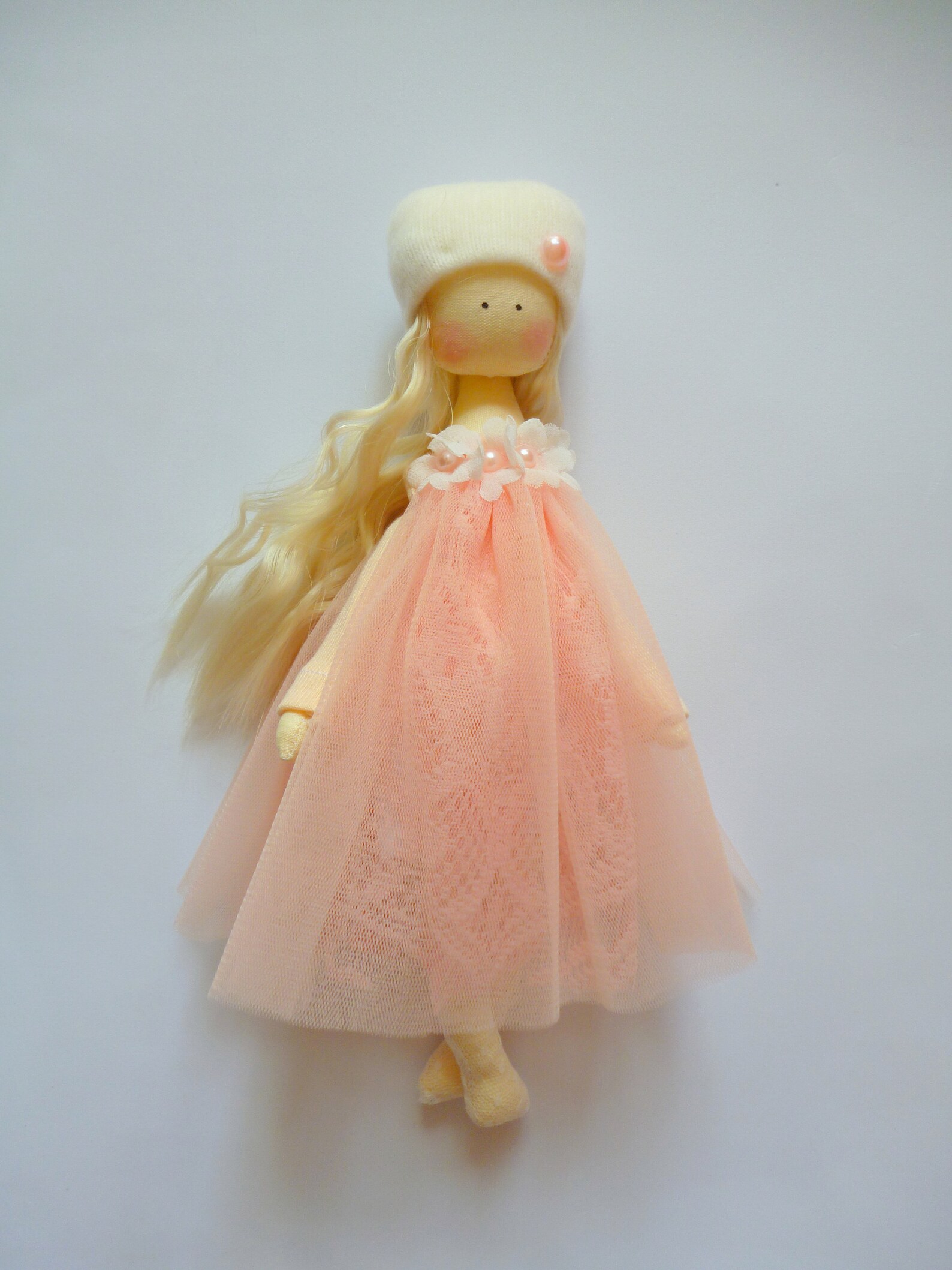 Ballerina Doll Dancing Girl Textile doll decorative doll | Etsy